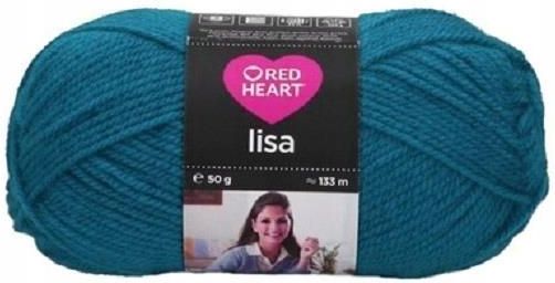 Włóczka RED HEART LISA 8195 / MORSKA jakość - Ceny i opinie - Ceneo.pl