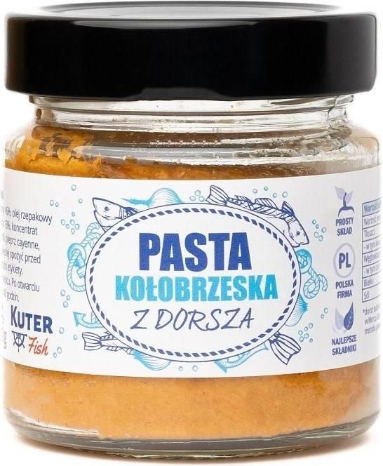 Kuter Fish Pasta Kołobrzeska Z Dorsza 140g - Ceny i opinie - Ceneo.pl