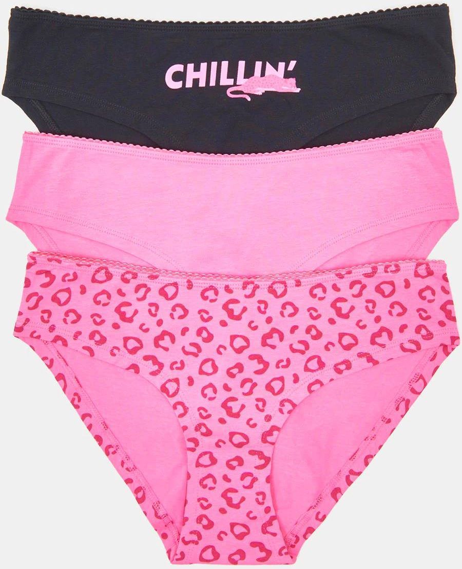 Sinsay - Majtki bawełniane 3 pack - Wielobarwny - Ceny i opinie - Ceneo.pl