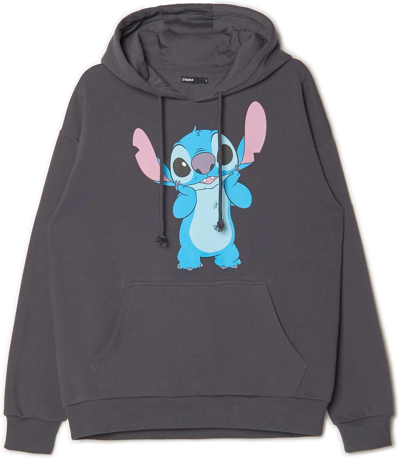 Cropp - Ciemnoszara buza z kapturem Lilo & Stitch - Szary - Ceny i ...