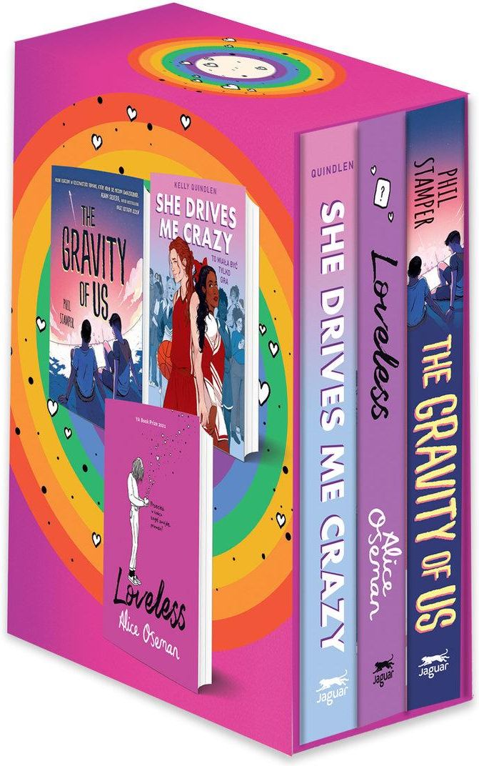 Książka Pakiet: LGBTQ+ Loveles/ Gravity of Us / She Drives Me Crazy ...