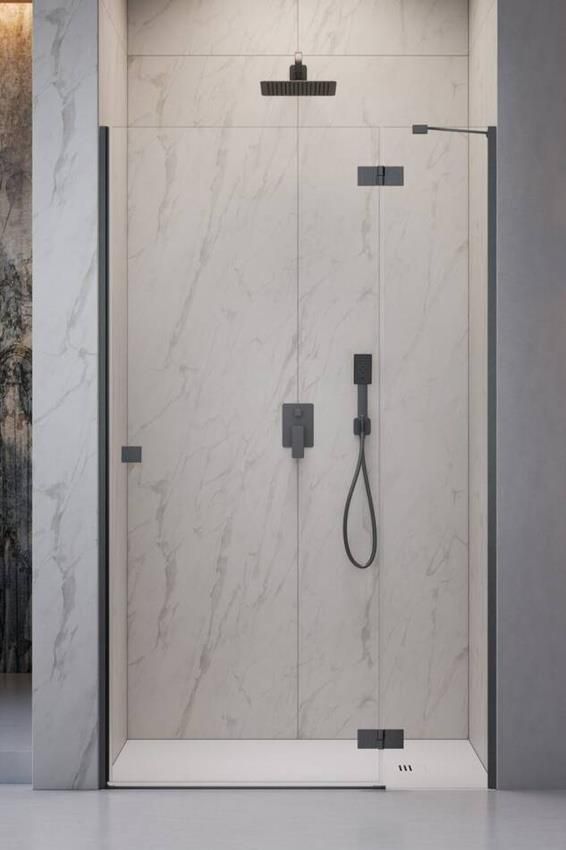 Drzwi Prysznicowe Radaway Essenza Pro Brushed Gunmetal Dwj 110cm