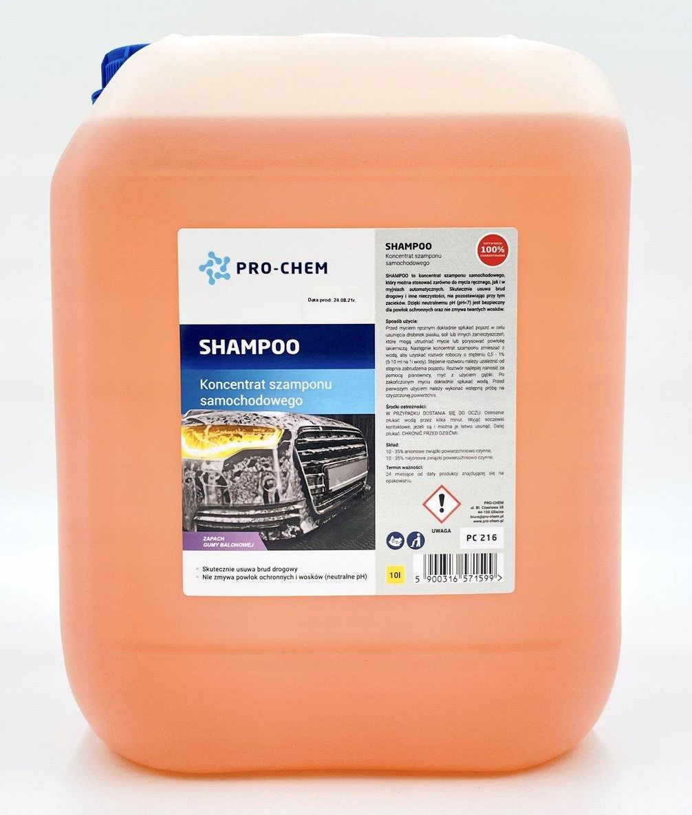 Pro-Chem Shampoo Guma Balonowa Neutralne Ph Pl 20L - Opinie i ceny na ...