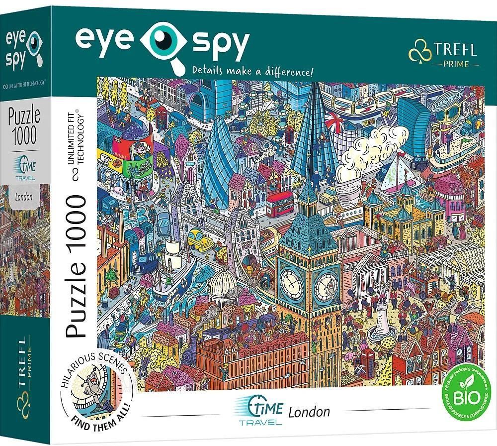 Trefl Puzzle Eye-Spy 1000el. Time Travel: London, United Kingdom 10750 ...