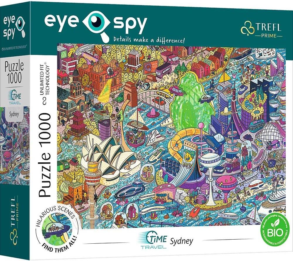 Trefl Puzzle Eye-Spy 1000el. Time Travel: Sydney, Australia 10751 ...