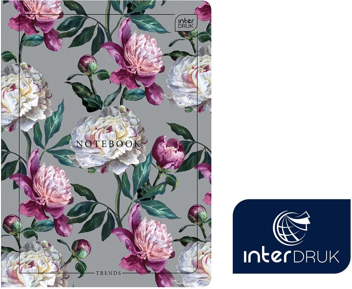 Interdruk Zeszyt A5 Kratka 60 Kartek Kwiaty - Ceny i opinie - Ceneo.pl