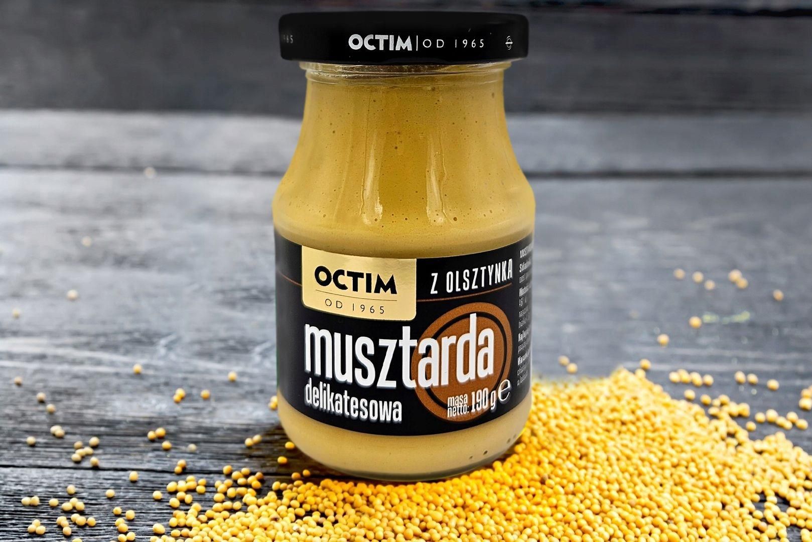 Octim Musztarda Delikatesowa 190g - Ceny i opinie - Ceneo.pl