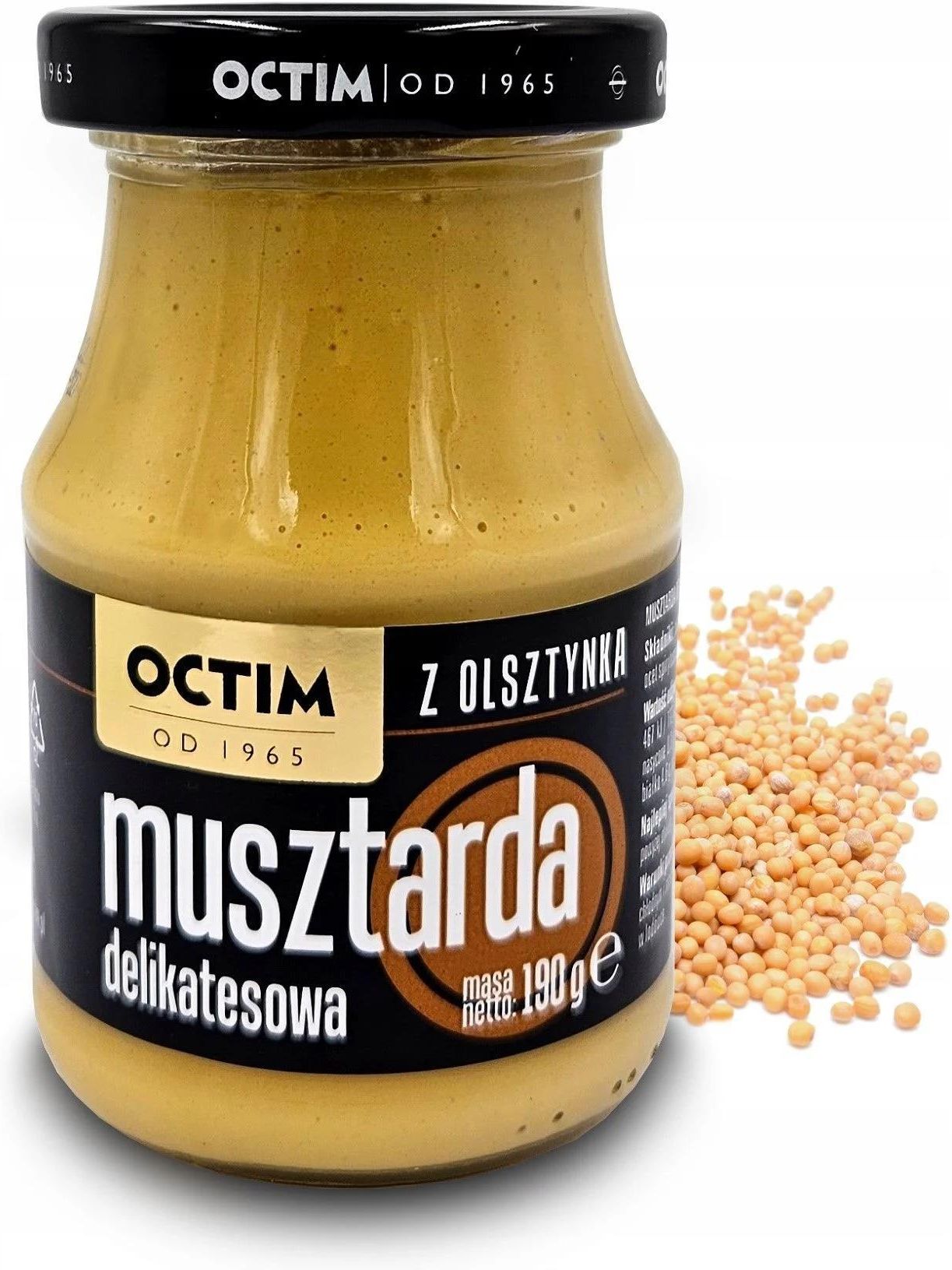 Octim Musztarda Delikatesowa 190g - Ceny i opinie - Ceneo.pl