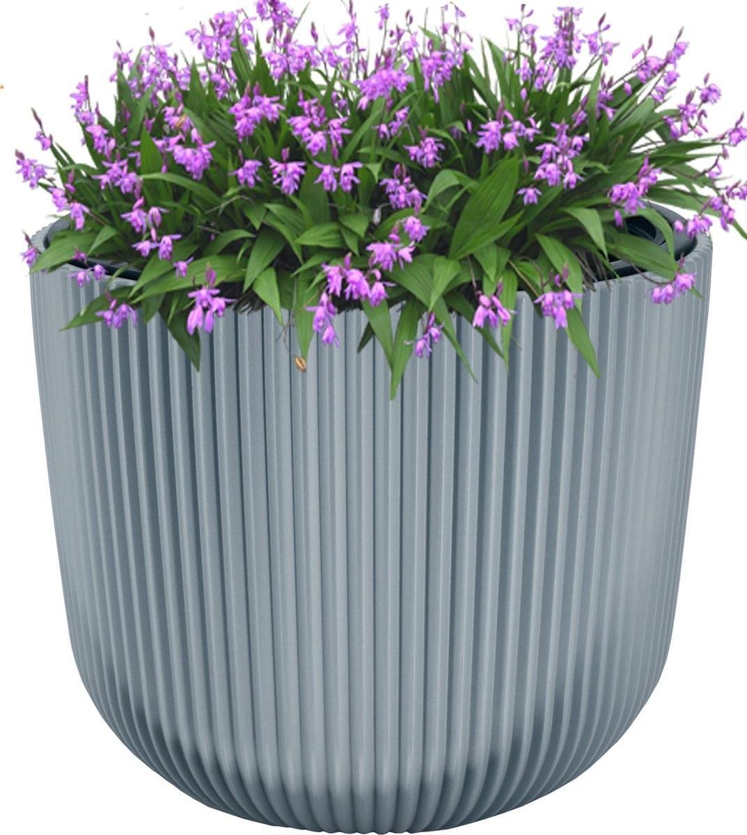 Prosperplast Donica Milly Jasno Szary +Wkład 30cm - Ceny i opinie ...