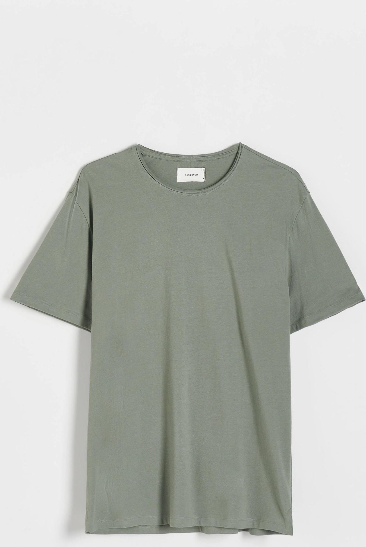 Reserved - Men`s t-shirt - Zielony - Ceny i opinie - Ceneo.pl