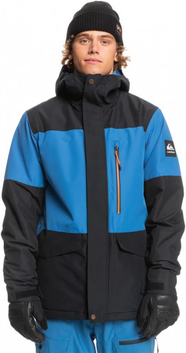 Męska kurtka narciarska QUIKSILVER Mission Block - czarna - Ceny i ...