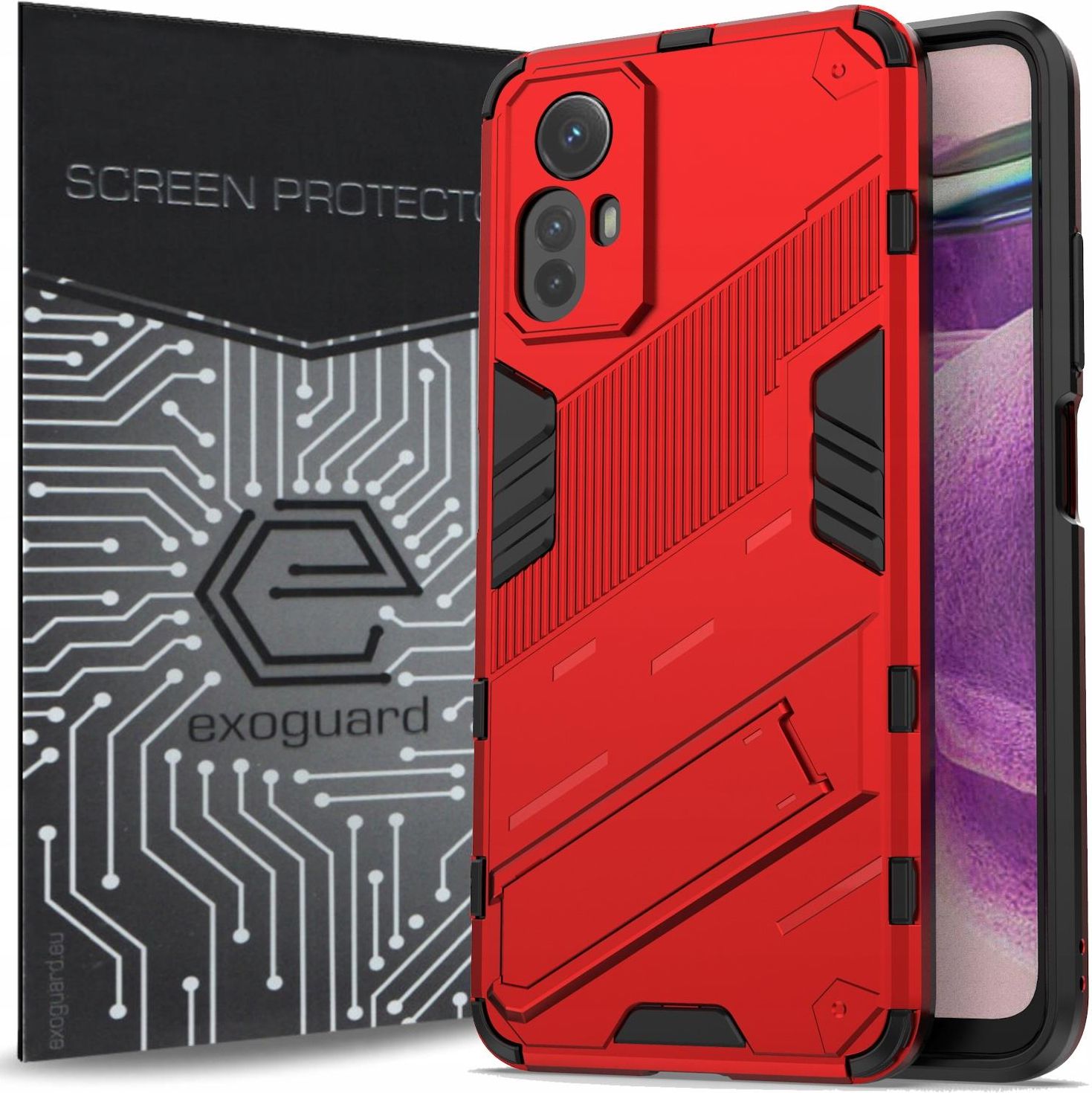 Exoguard Etui Obudowa Caseszkło Do Xiaomi Redmi Note 12S - Etui na ...