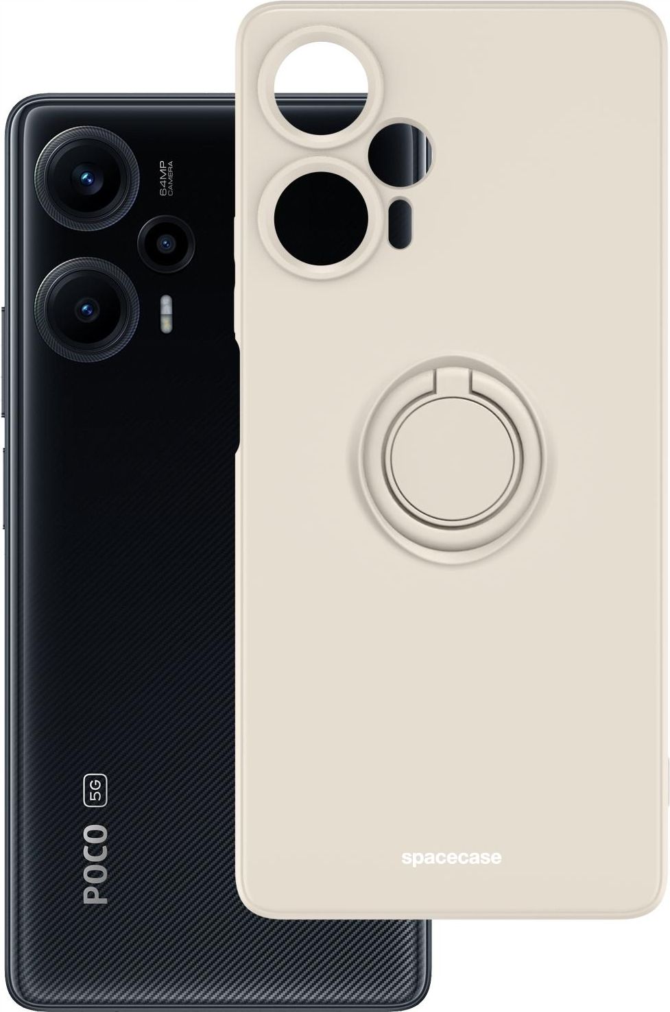 Spacecase Etui Matowe Ring Case Obudowa Do Poco F5 - Etui na telefon ...