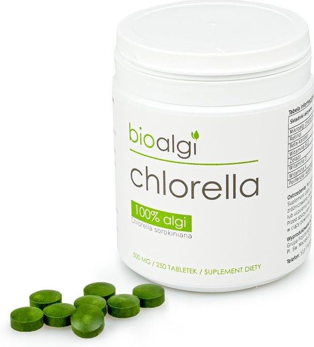 Bioalgi Chlorella 250 Tabl - Opinie i ceny na Ceneo.pl