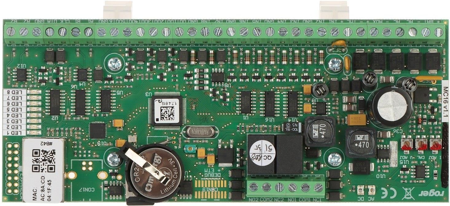 Roger Moduł Kontrolera Dostępu Mc16-Pac-St-5 (MC16PACST5) - Ceny i ...