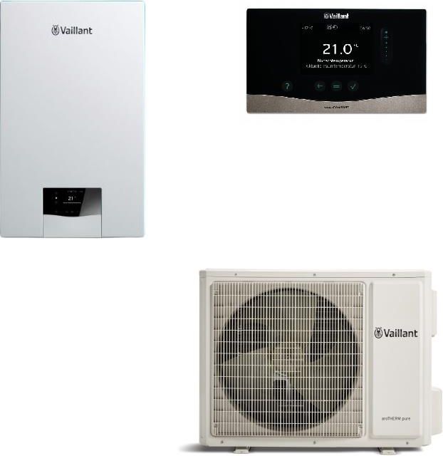 Pompa ciepła Vaillant Split aroTHERM pure VWL 45/7.2 + Moduł ścienny ...