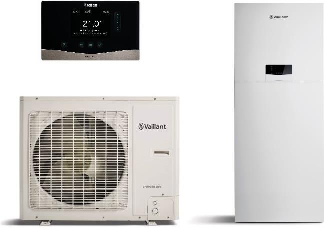 Pompa ciepła Vaillant Split aroTHERM pure VWL 85/7.2 + uniTOWER pure ...