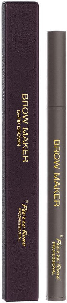 PIERRE RENE Brow Maker Pisak do brwi ciemno brązowy - Opinie i ceny na ...