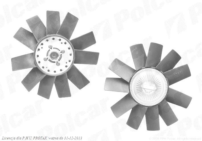 Sprzęgło wiskotyczne VOLKSWAGEN/LT II 05.1996-/Wentylatory/ (074121302B ...