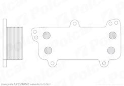 Chłodnica oleju VOLKSWAGEN/TRANSPORTER T5 03-/ (070117021D) - Opinie i ...