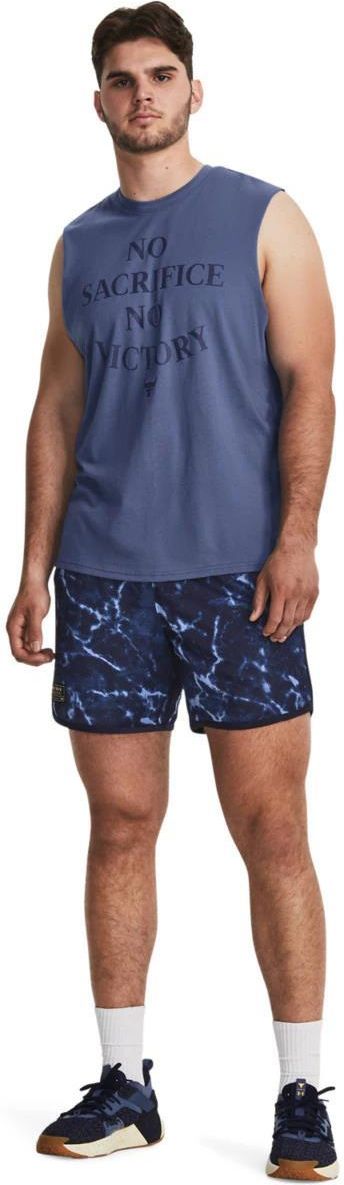 Męskie spodenki treningowe Under Armour Project Rock Mesh Shorts Pt ...