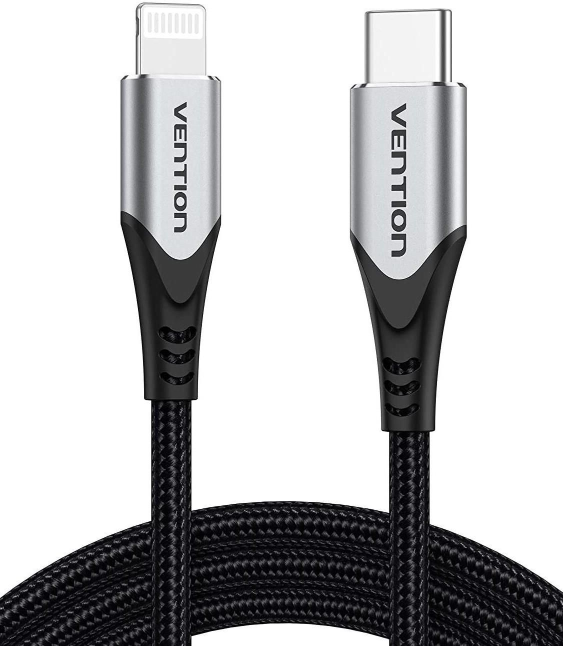 Vention TACHF USB-C do Lightning PD 3A, 1m (czarny) - Opinie i ceny na ...