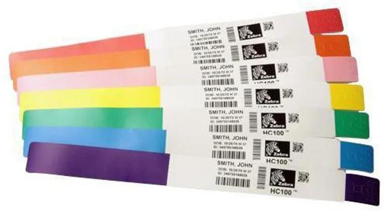 Zebra 10012713-3K Etykiet Do Nadruku Niebieski Samoprzylepne Etykiety ...