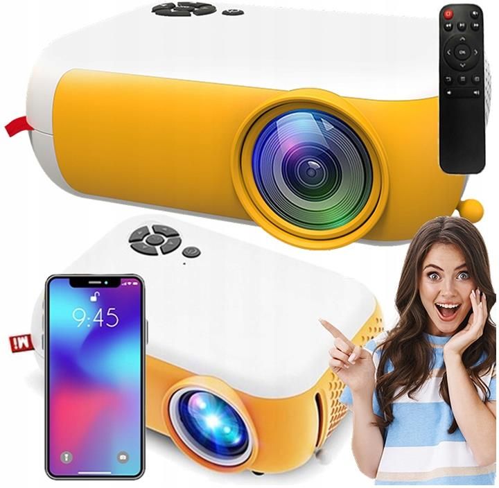 Projektor Przenośny Rzutnik Mini Projektor Led Full Hd - Opinie i ceny ...