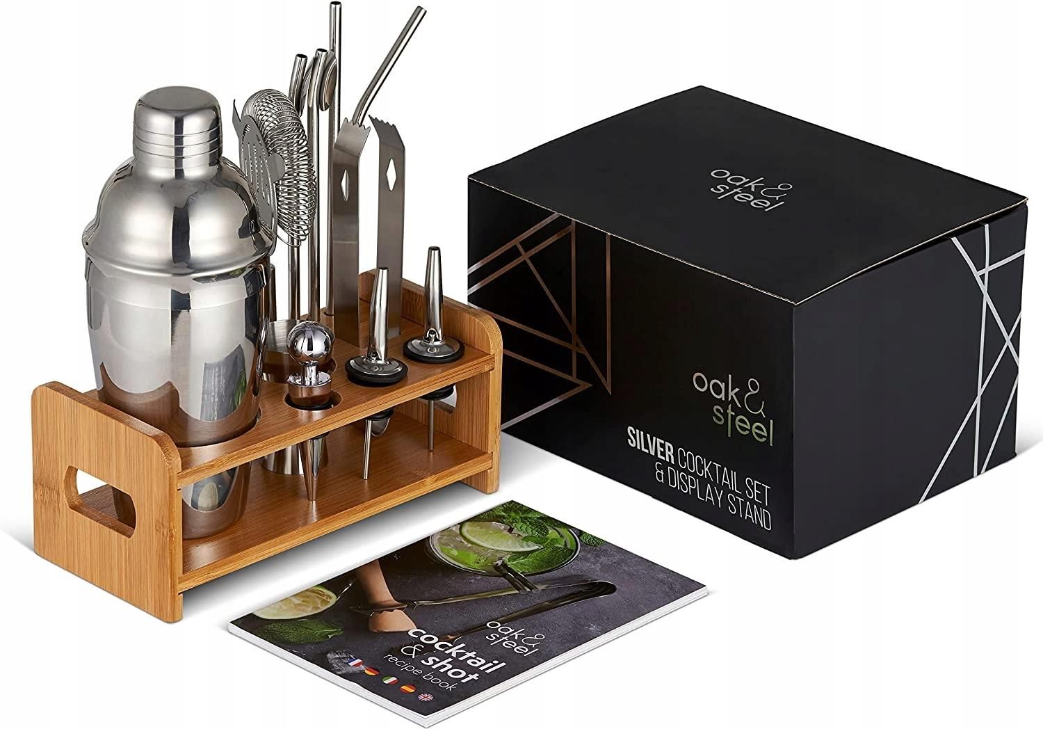 Zestaw Barmański Do Drinków Shaker 13 Akcesoriów - Ceny i opinie - Ceneo.pl