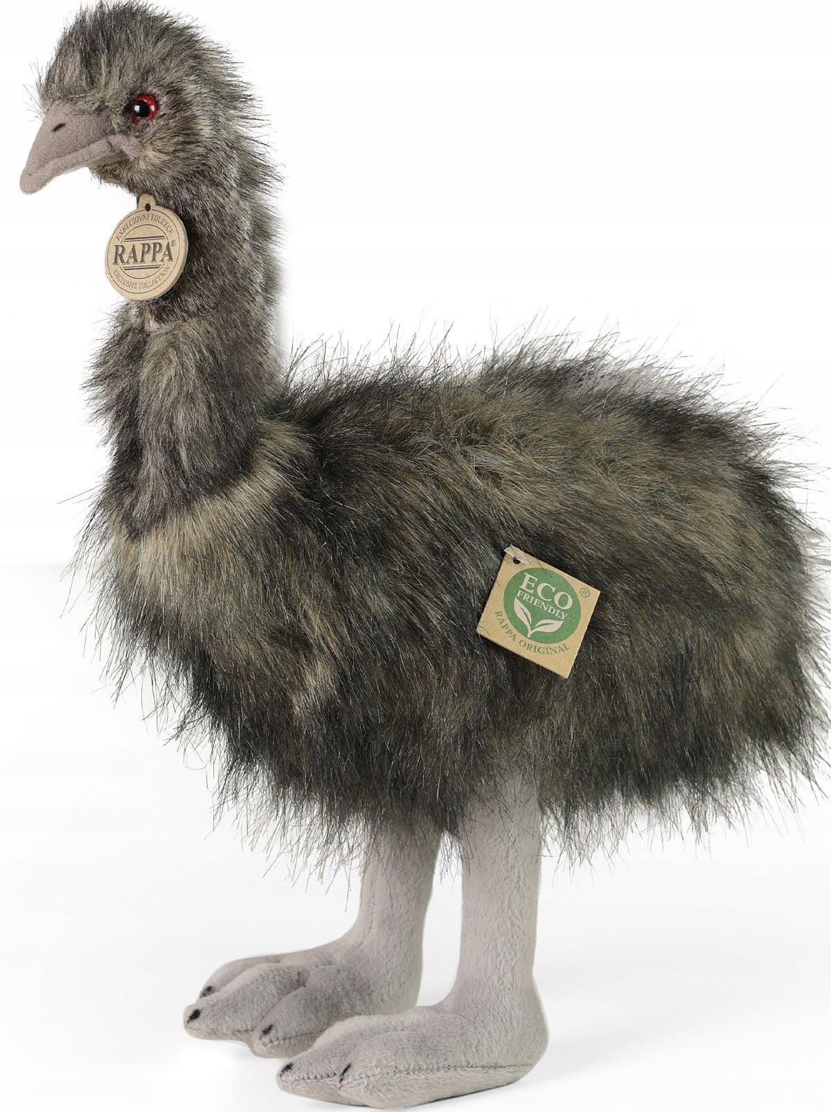 Rappa Maskotka Emu Realistyczny Ptak Dromaius 35Cm - Ceny i opinie ...