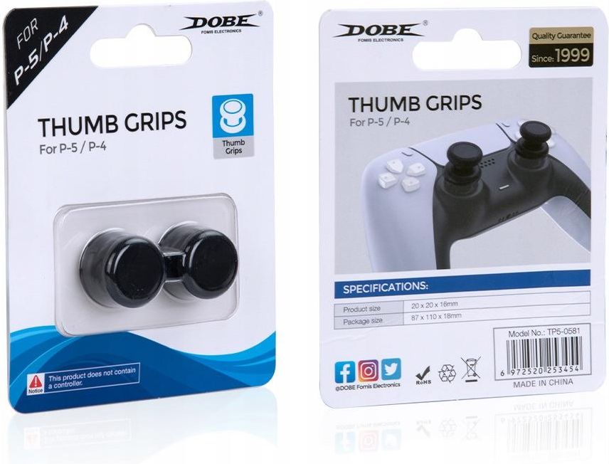 Dobe Nakładki Gripy Analogi Pad Play Station 4/5 (KBRGAMESZ047) - Ceny ...