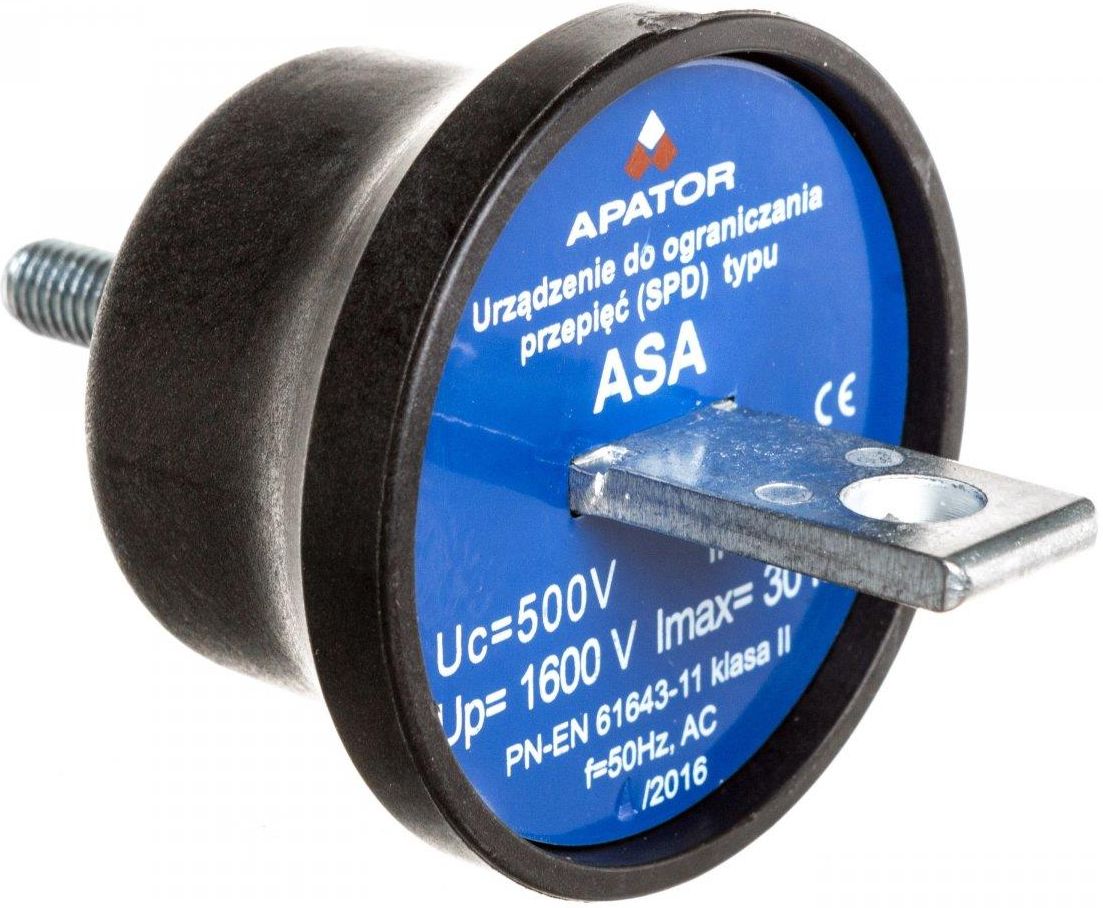 Rozdzielnia Apator Ogranicznik Przepięć A 500V 5Ka Asa 500 5B ...