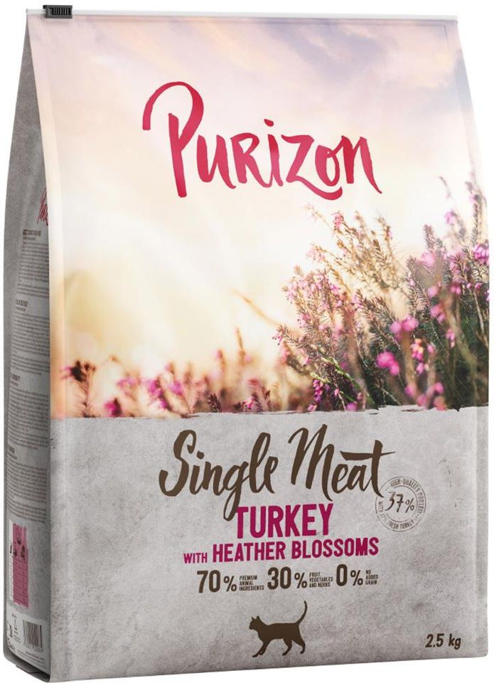Karma Purizon Single Meat Indyk Z Kwiatami Wrzosu 2,5kg - Ceny i opinie ...