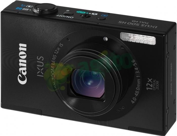 Aparat cyfrowy Canon IXUS 500 HS czarny - Ceny i opinie na Ceneo.pl
