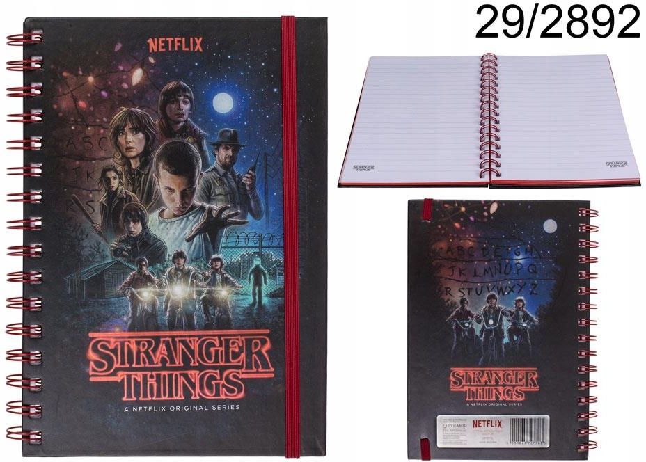 Pyramid International Notes Spiralny Stranger Things Produkt Licencyjn ...
