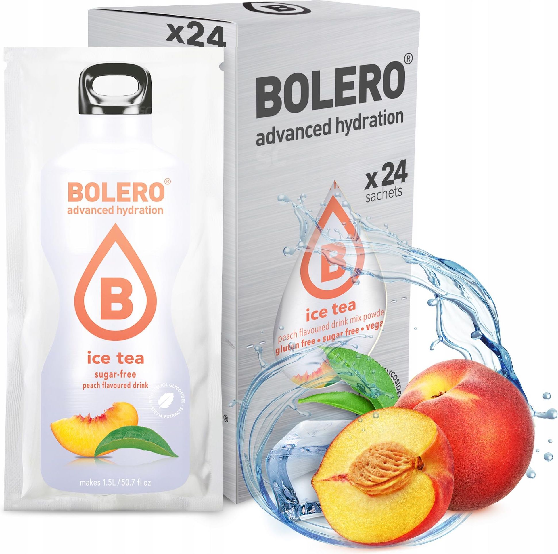 Bolero Classic Ice Tea Peach Brzoskwinia 24X8g - Ceny i opinie - Ceneo.pl