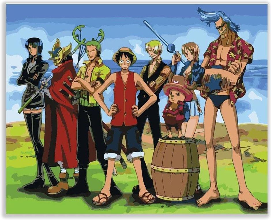 One Piece Malowanie Po Numerach - Ceny i opinie - Ceneo.pl