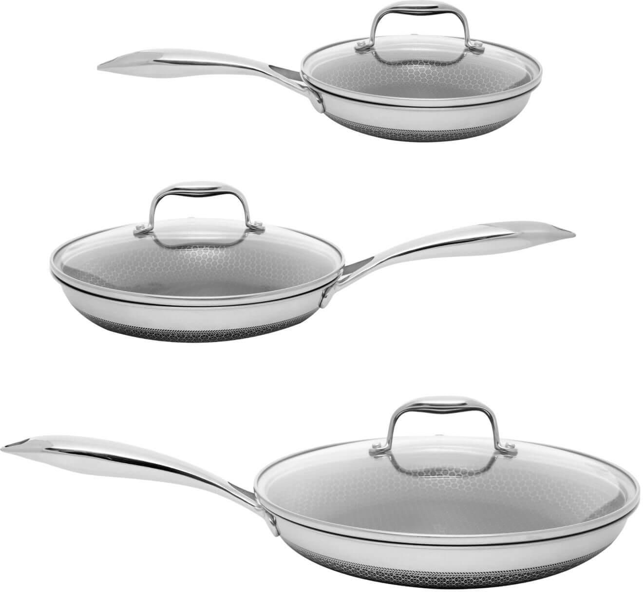 Kohersen Zestaw naczyń MASTER PAN z powłoką DIAMOND BLACK CUBE 72074 ...