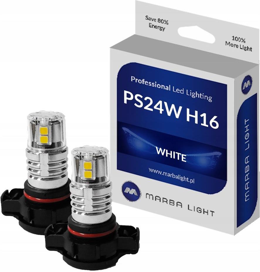 Marba Light Żarówki Ps24W H16 Led Biała Ml4G5202 - opinie i ceny na ...