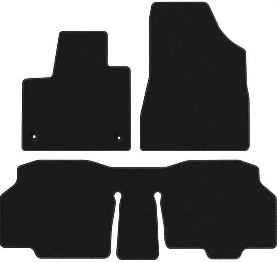 Dywanik samochodowy Edecor Mercedes Citan W420 2021 Dywaniki Welur ...