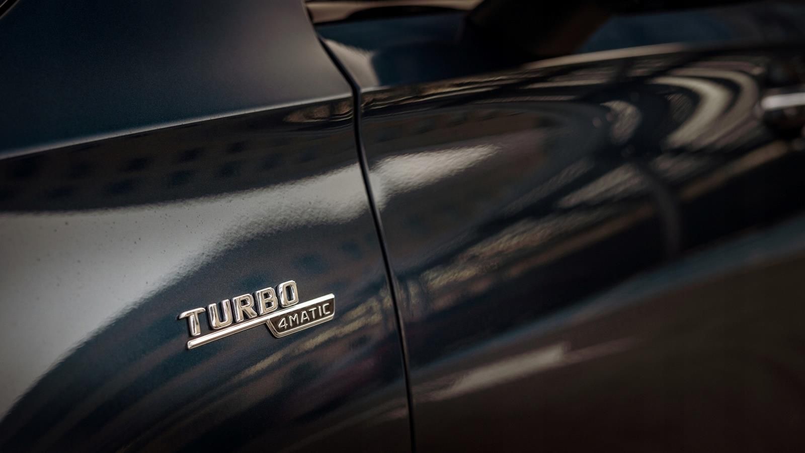 Pokrowiec samochodowy Mercedes Benz Emblemat Napis Turbo 4Matic ...