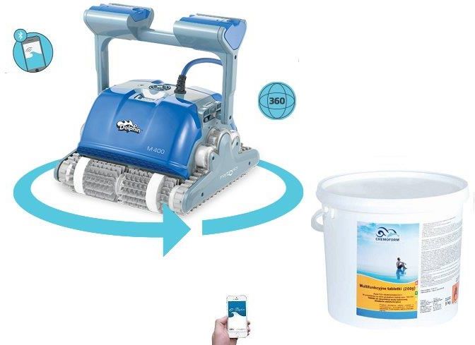 Maytronics Odkurzacz Basenowy Dolphin M400 Robot Do Basenu Automatyczny ...