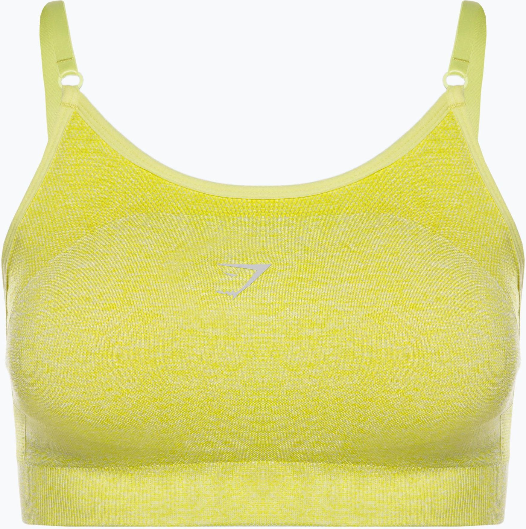 Gymshark Biustonosz Flex Strappy Sports Glitch Yellow Marl - Ceny i ...