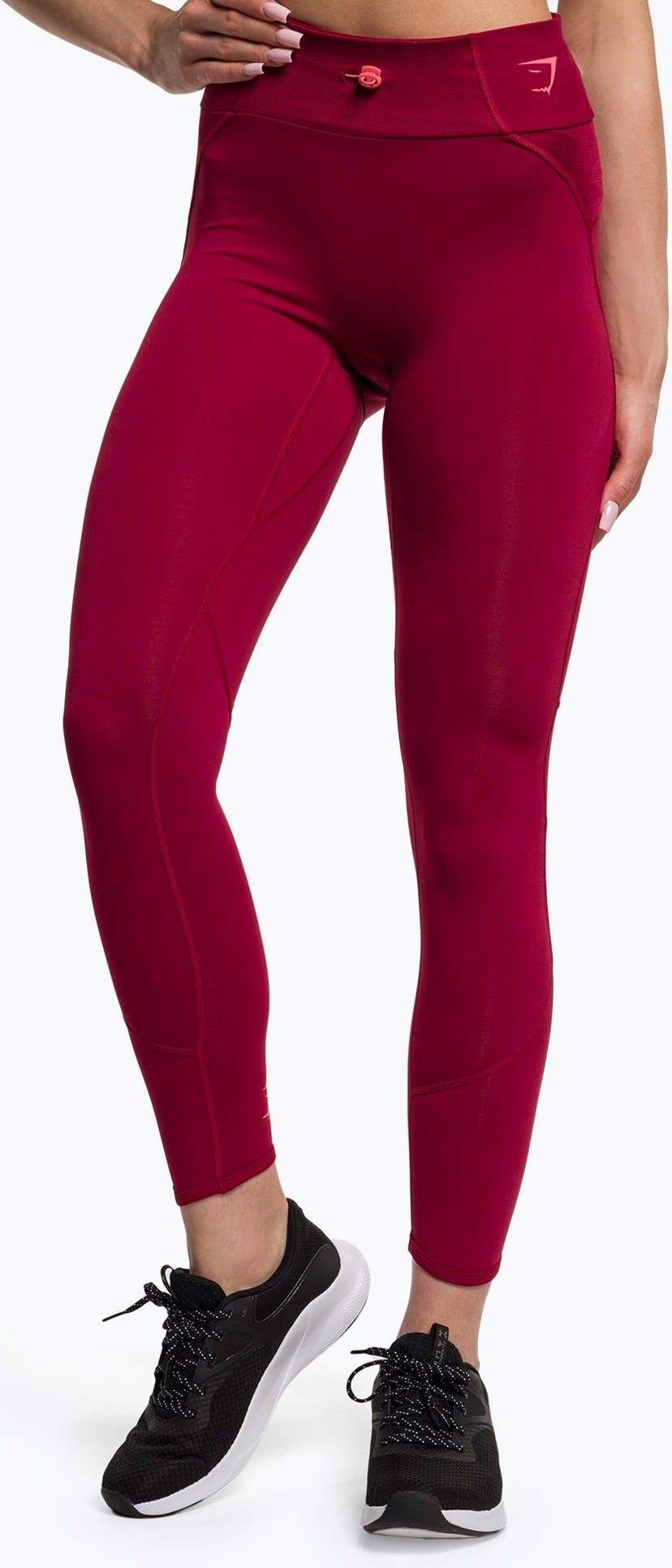 Gymshark Legginsy Pulse Burgundy Red Ceny I Opinie Ceneo pl