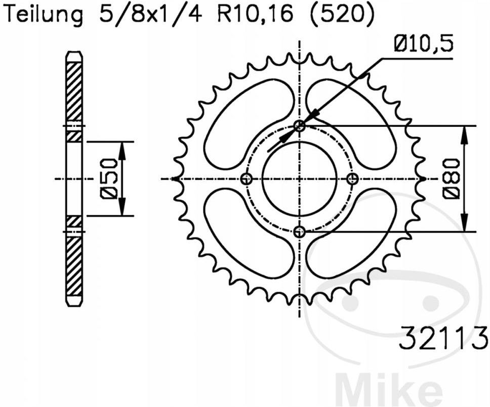 Esjot Zębatka Tył 50-32113-32 32Z Rozmiar 520 158890 - opinie i ceny na ...