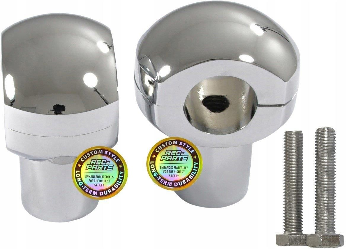 Rec-Parts Risery Kierownicy Chrom Mocowania Cal M12 8Cm Uchwyty 25,4Mm Rec-R-Mg-M12 - opinie i ...