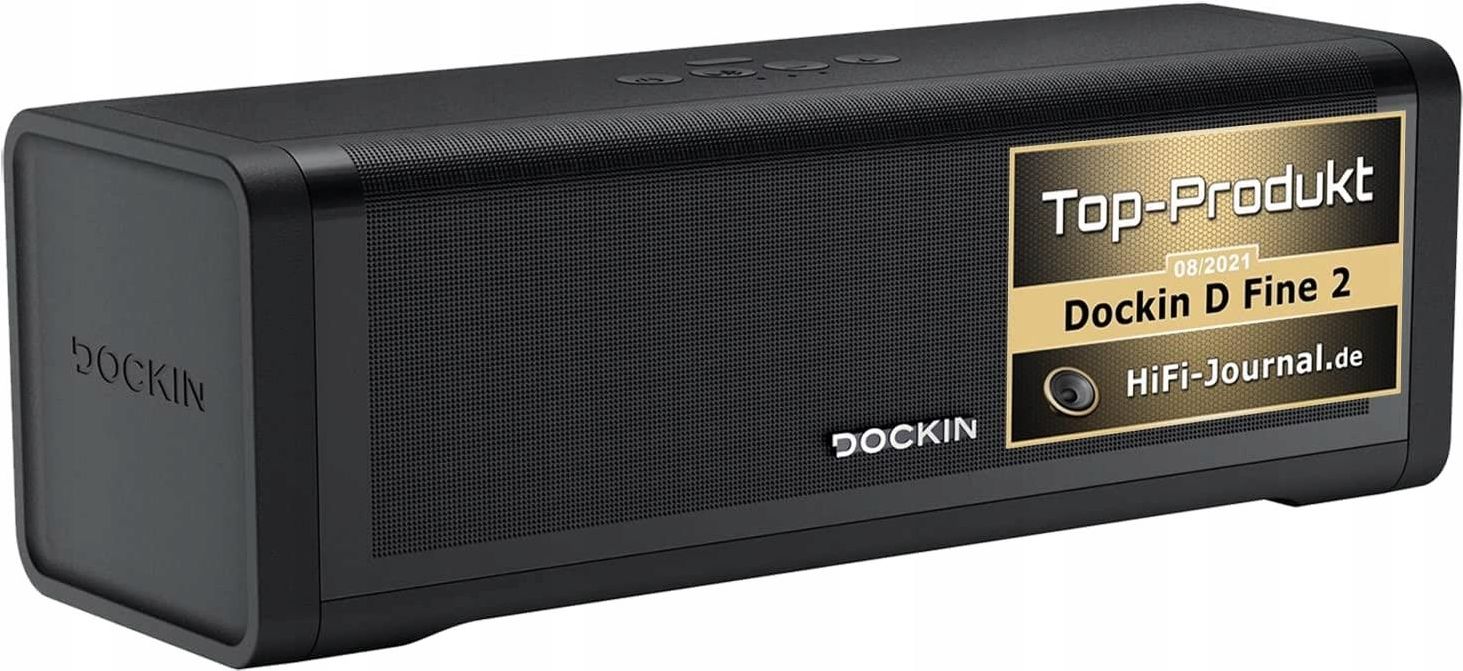 Głośnik przenośny Dockin D Fine 2 czarny Bluetooth - Opinie i ceny na ...