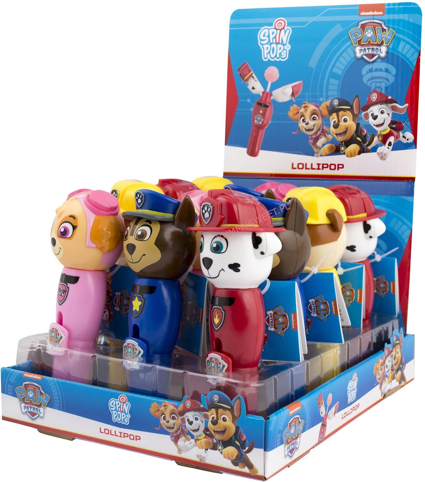 Lizak Spin Pop Paw Patrol 12szt. - Ceny i opinie - Ceneo.pl