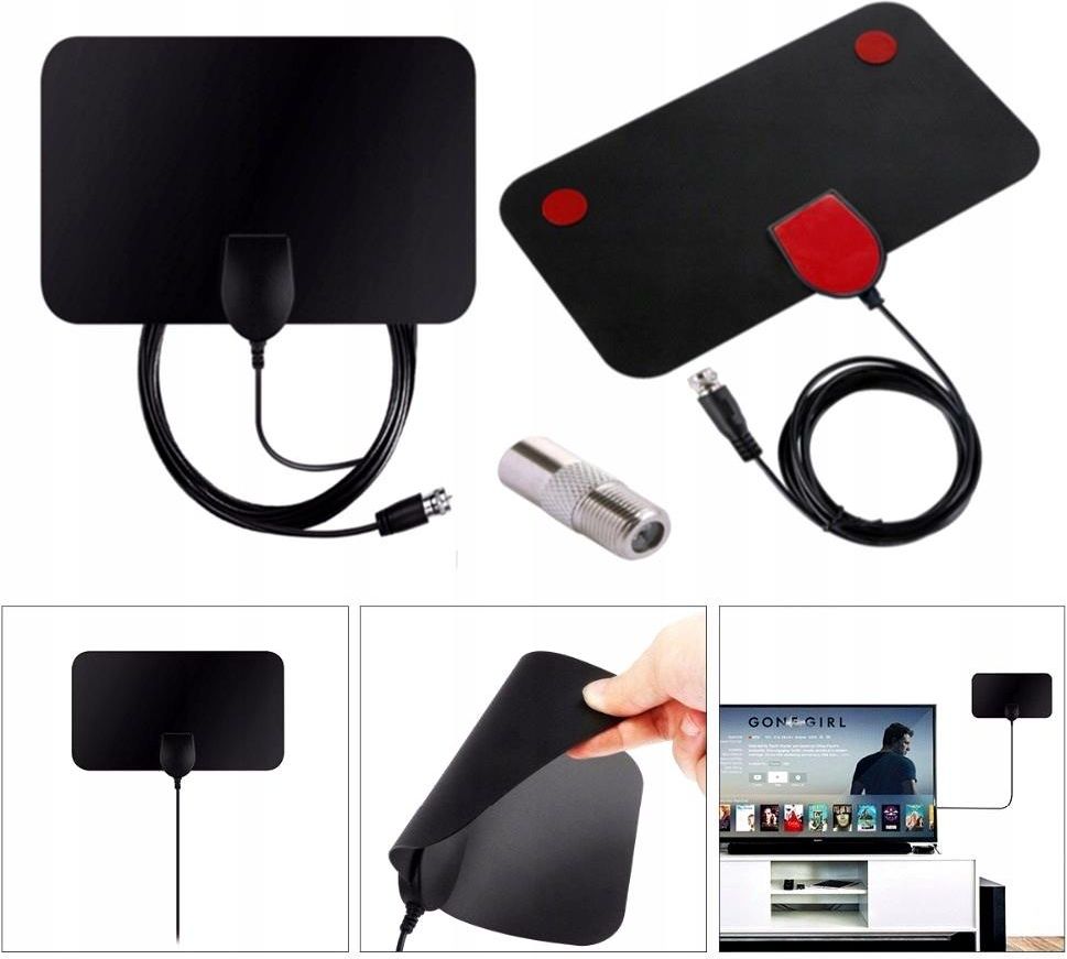 SAMOPRZYLEPNA Antena HDTV Mini Digital TV DVB-T2 - Opinie i ceny na ...
