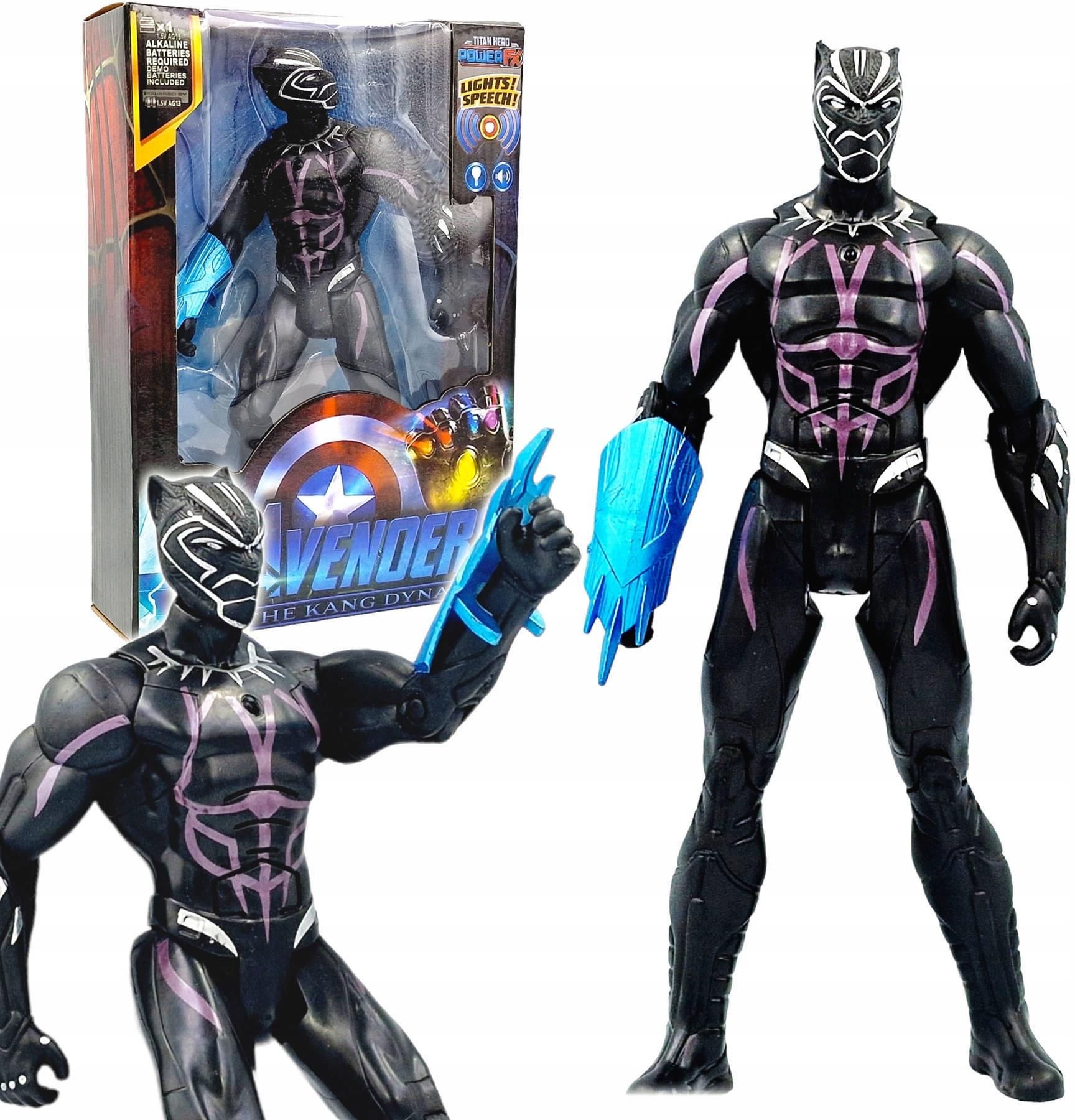 Toys Czarna Pantera Figurka Ruchoma Dźwięk Avengers - Ceny i opinie ...